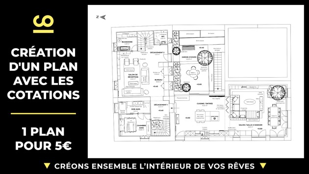 Je vais réaliser votre plan avec les cotations par Charley_Archi