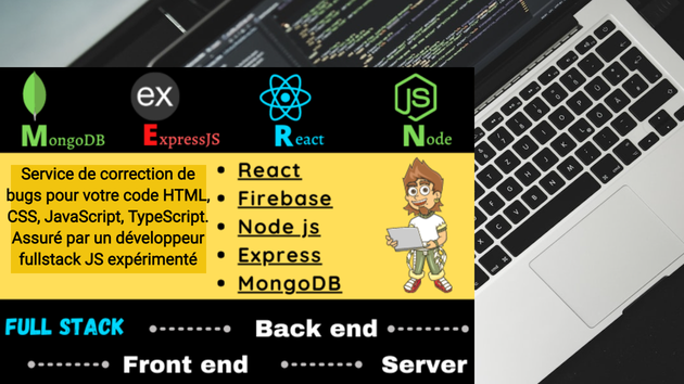 Je Vais Corriger 02 Bugs De Votre Code Html Css Javascript React Et Node Js Par Logicalabsarl