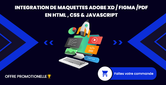 Je Vais Convertir Votre Maquette Xdfigmaimagepdf En Html Css Par Charbelmht
