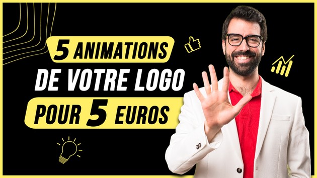 Je vais faire 5 animations de votre logo incroyables par Webdesignerpro