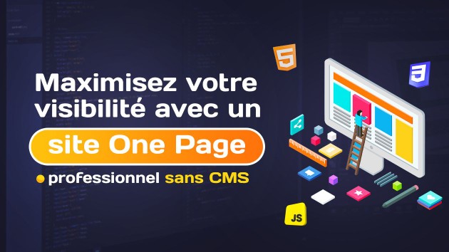 Je vais créer un site OnePage sans CMS pour votre entreprise par ValdesAGB