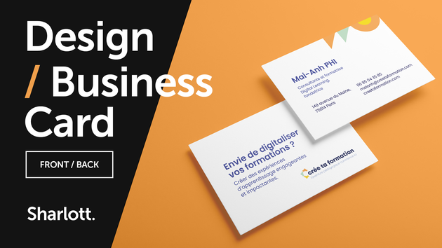I will design a memorable business card by Sharlott