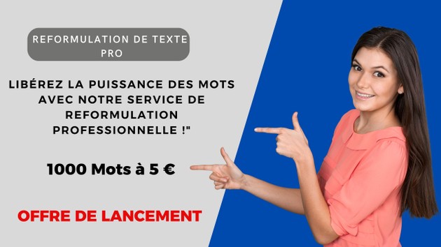 Je vais reformuler vos textes, articles et autres par FUL_HY