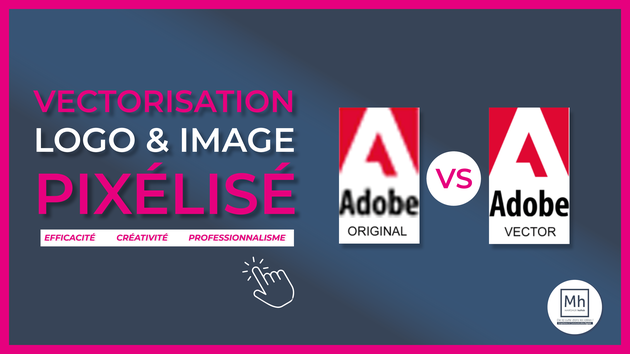 Je vais vectoriser votre image / logo pixellisé par Margaux_H