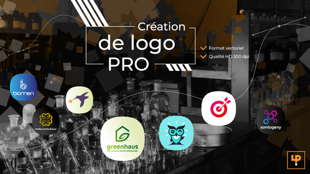 Je vais créer un logo pro qui va mettre en valeur votre entreprise ou ...