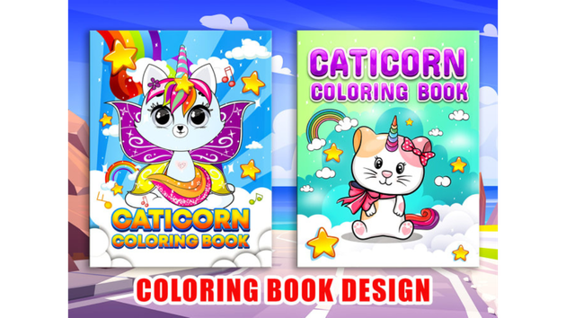 I will design custom coloring book cover for amazon kdp by mahdikheireddine