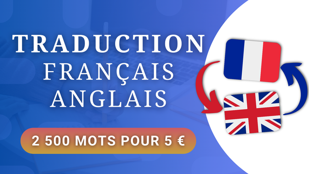 Je vais assurer une traduction anglais / français premium par Syraka