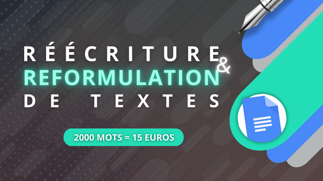 Je vais reformuler vos écrits pour maximiser leur impact par Del_Redaction
