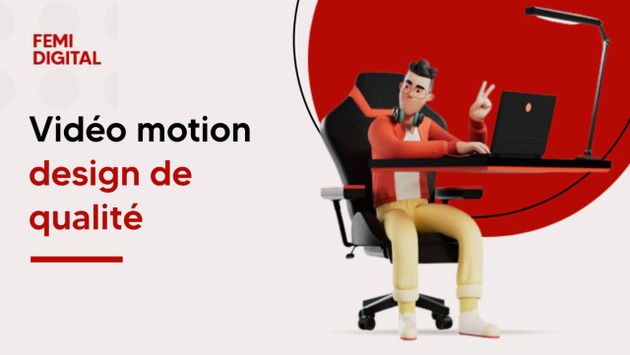Je vais réaliser votre vidéo animée motion design par Femi_Digital