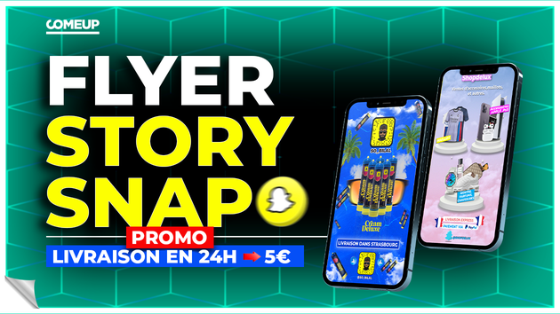 Je vais créer votre flyer story Snapchat de haute qualité par Deck_Studio