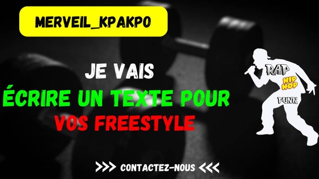 Je vais écrire un texte pour votre freestyle par Ange_kpakpo