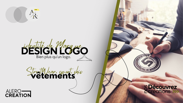 Je vais concevoir le logo pour votre marque de vêtements par Alero ...