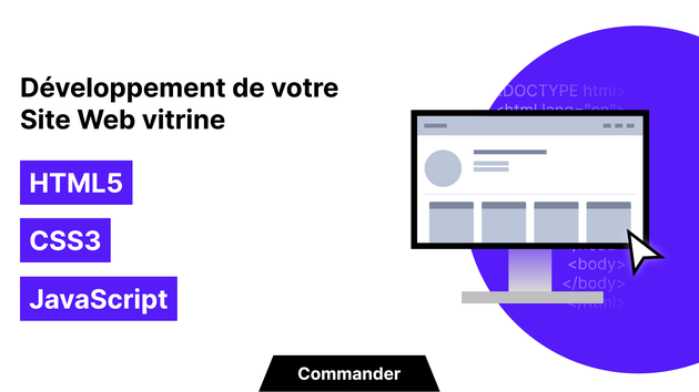 Je Vais Concevoir Et Développer Votre Site Web Vitrine En Utilisant Html Css Et Javascript Par N8hn 