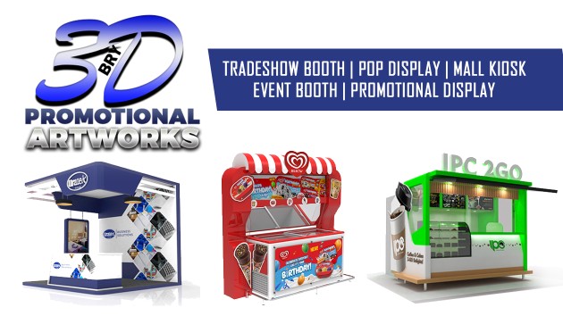 I will do 3D design layouts for your promotional advertisement by ...