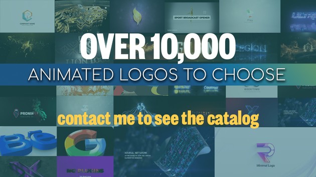 I will create animated logo video, thousands of design to choose from ...