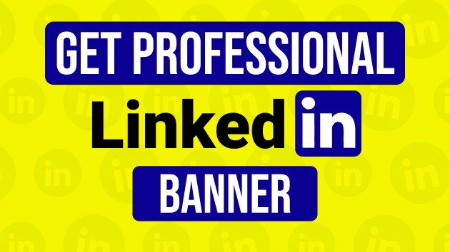 I will create a custom LinkedIn banner, for your business page or ...