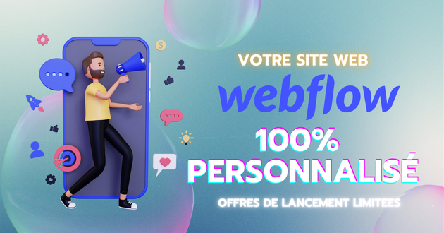 Je vais créer votre site vitrine professionnel avec Webflow par FouratWeb