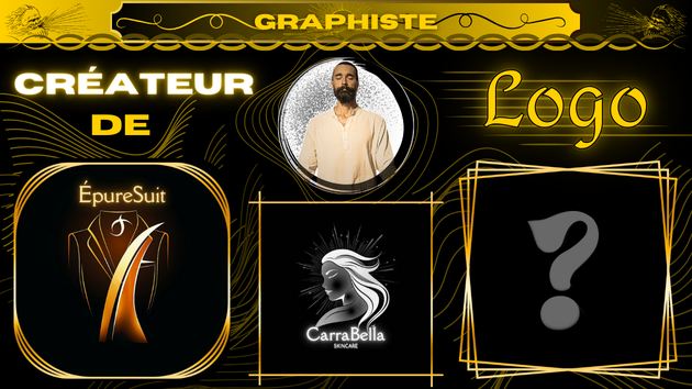 Je vais créer pour vous votre meilleur logo pro, stylé et attrayant ...
