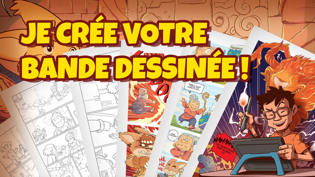Je vais creer vos bandes dessinée par Arugeru