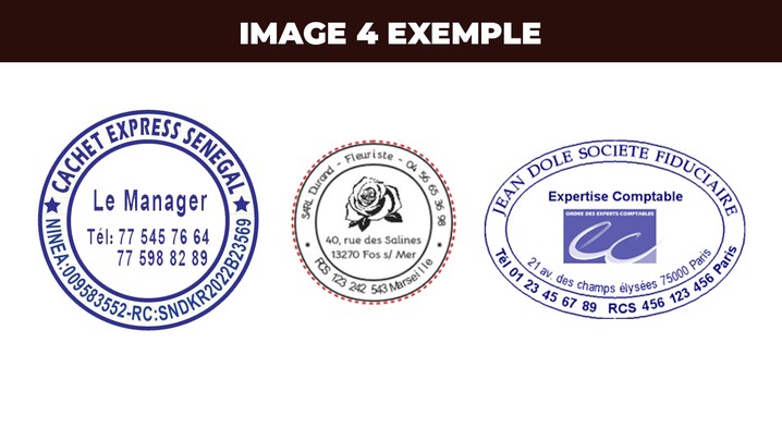 Je vais créer votre tampon/cachet numérique réaliste ou tampon ...