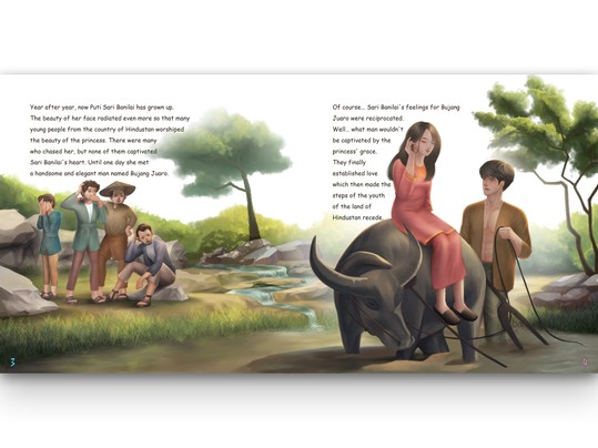 I will make semi-realistic illustrations for children's book, book ...