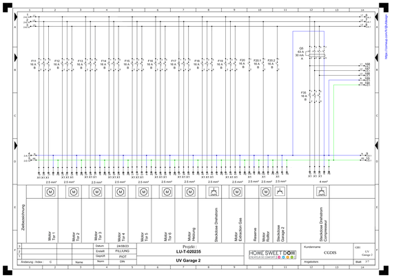 Je vais reproduire votre schéma électrique unifilaire ou multifilaire ...