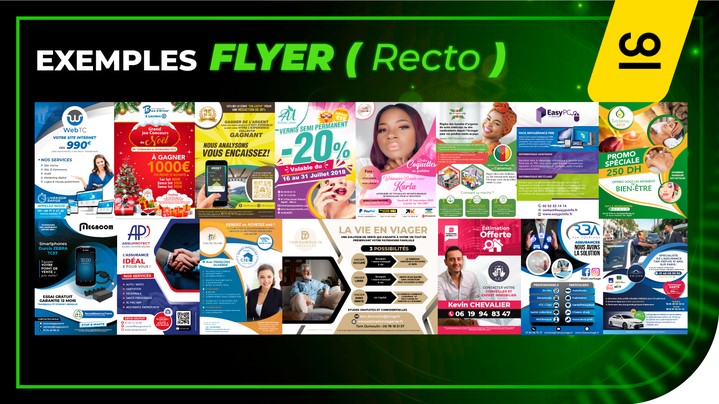 Je vais concevoir votre flyer et affiche ou plaquette, dépliant par ...