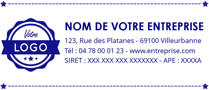 Je vais créer pour vous un cachet, tampon numérique par herveah