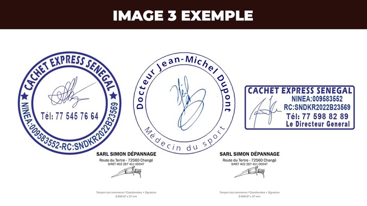 Je vais créer pour vous un cachet, tampon numérique par herveah