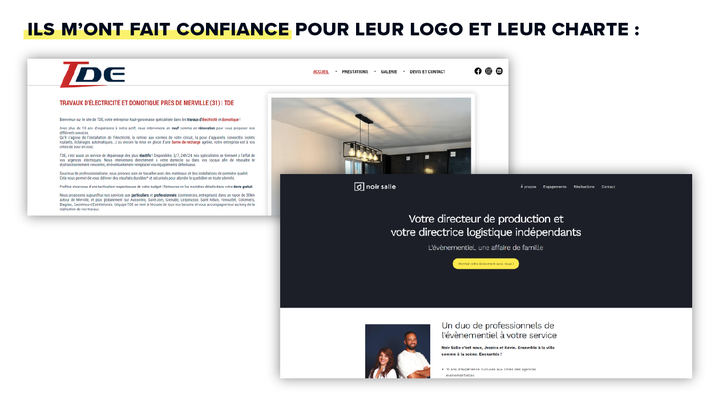 Je vais créer un logo moderne professionnel et sa charte graphique par ...