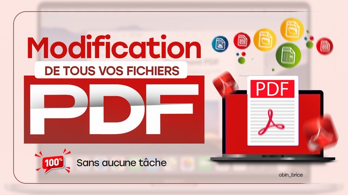 Je vais modifier vos PDF sans aucune trace modification de pdf par obin ...