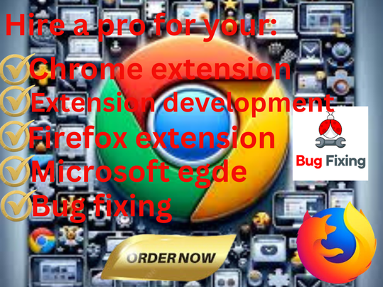 I will do browser extension automation for google chrome extension and ...