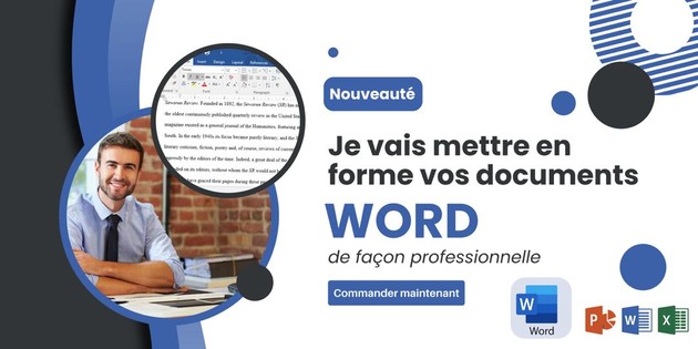 Je vais mettre en forme vos documents Word et Excel de façon ...