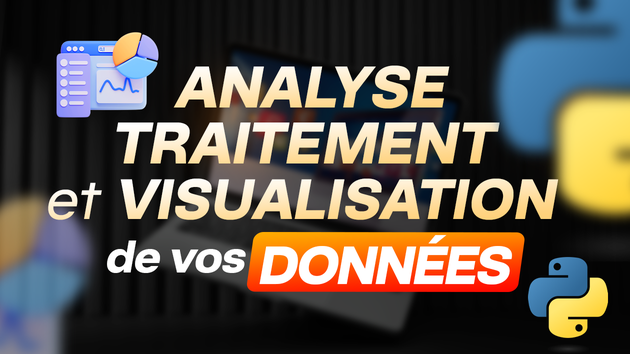 Je vais analyser, traiter et visualiser vos données avec Python par RomaeusTech