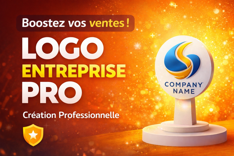 Je vais un logo professionnel et moderne pour votre entreprise ou ...