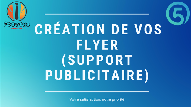 Je vais créer un flyer pour la vente de vos produits ou services par ...