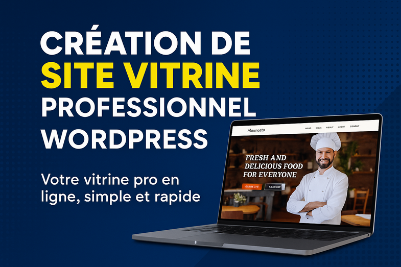 Je vais créer votre site vitrine professionnel responsive et clé en main par DamienRebella