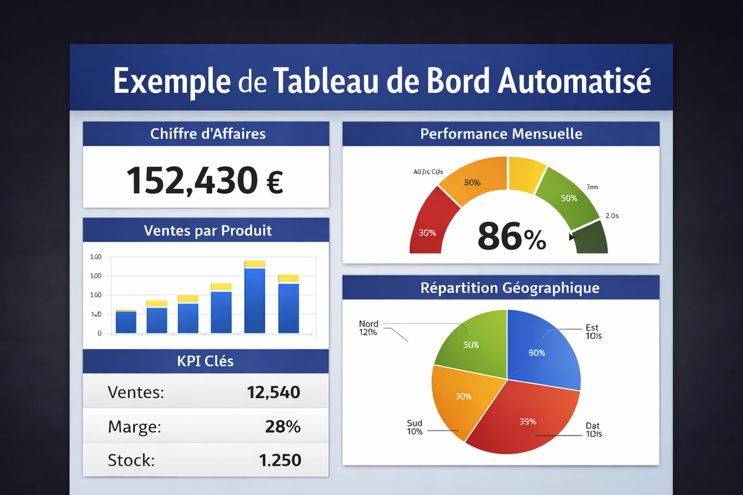 Je vais automatiser votre fichier Excel avec des macros VBA par JVMeersc