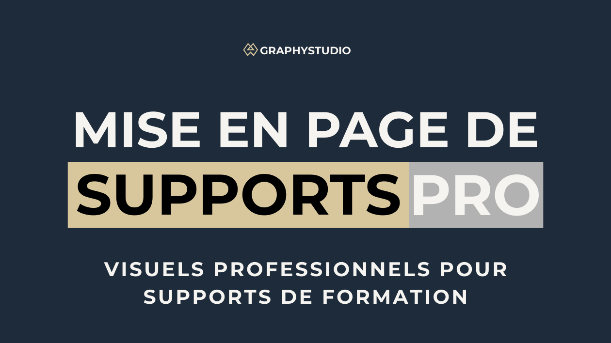 Je vais mettre en page vos supports de formation professionnels par ...