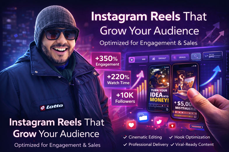 I will create high end instagram reels with cinematic and luxury ...