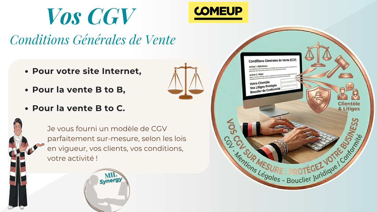 Je vais rédiger et adapter vos conditions générales de vente (CGV) : du ...
