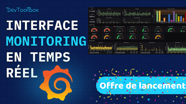 Je vais créer une interface de surveillance pour votre serveur, site, base de données par DevToolBox