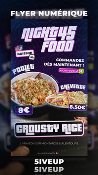 Je vais créer vos flyer snapchat par atn452