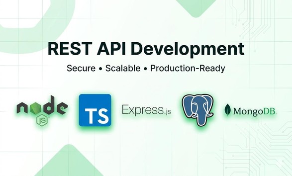 Je vais créer votre API backend sécurisée avec Node.js et TypeScript ...