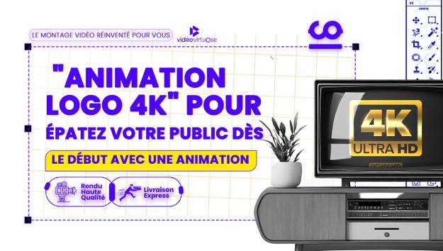 Je vais réaliser une animation de logo personnalisé 4K par BruniBrunel