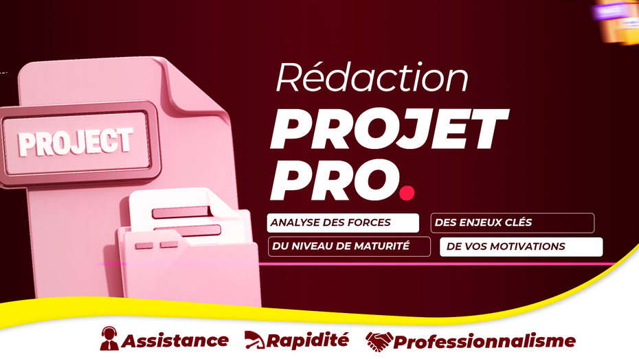 Je vais faire la rédaction de projet par Mahunan_Consulting