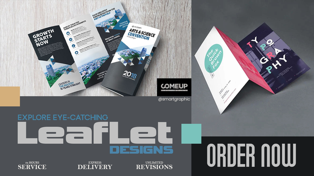 I will design leaflet for your business by smartgraphic